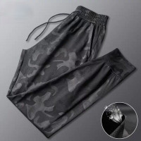 Summer Ice Silk Thin Sports Mesh Pants Men's Quick-drying Camouflage ...