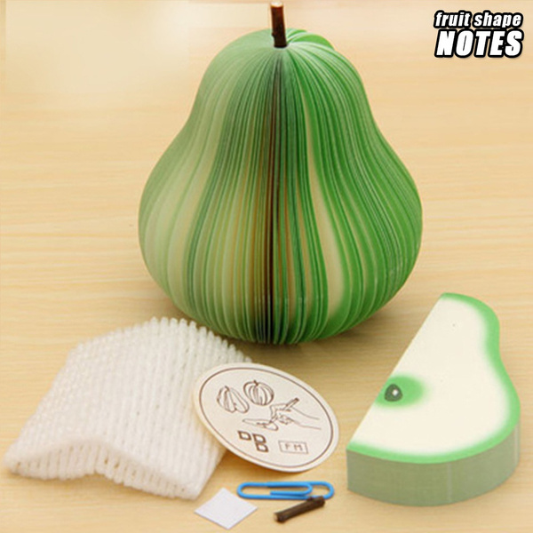 Office Sticky Notes, Cute Creative Stationery, Cute Fruit-shaped Notes ...