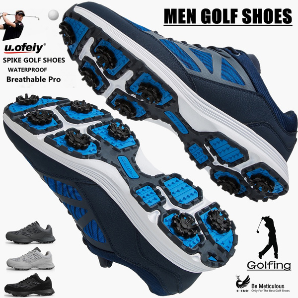 Thestron Nextlite Pro Professional Golf Shoes（W/ Spikes) Breathable ...