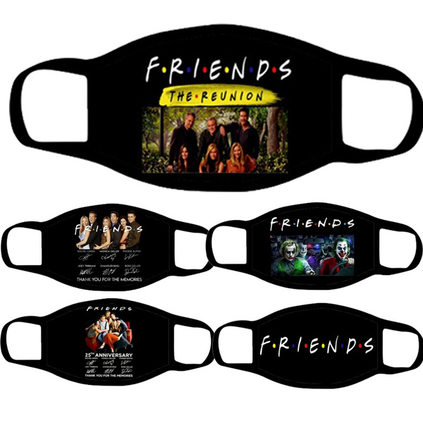 Comfortable Adult Mask Friends Face Mask Friends Tv Show Face Covering ...
