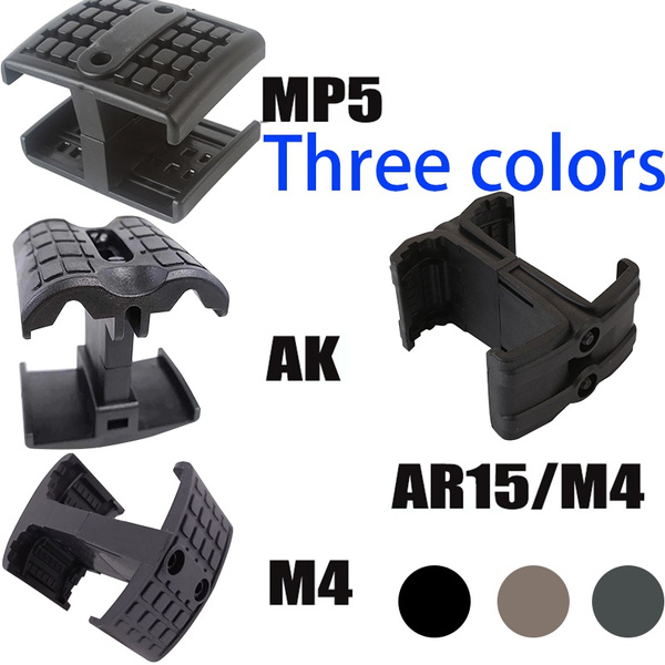 Nylon Tactical Rifle GunMagazine Parallel Connector for AK MP5 M4 AR-15 ...