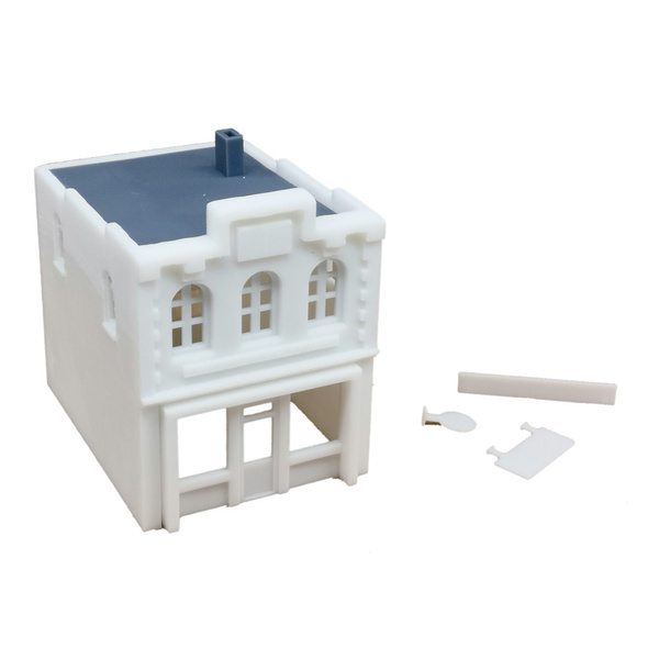 Outland Models Railway Layout Classic 2-Story City Shop Type H 1:87 HO ...