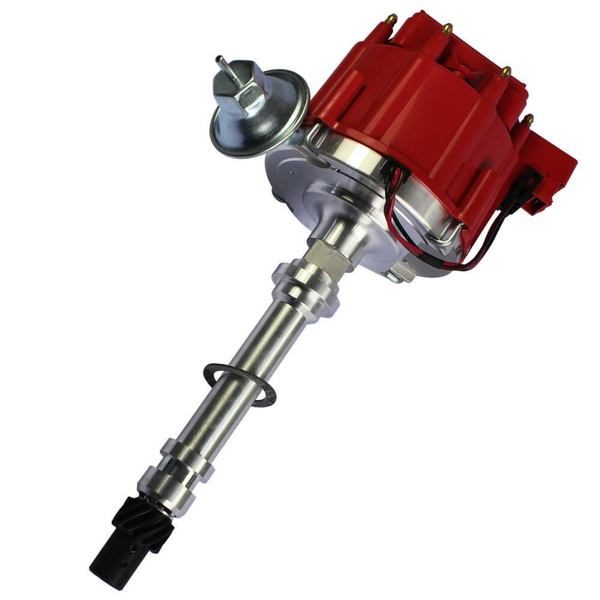 Red Cap High Performance HEI Distributor for Chevy/gm Small Block Big ...