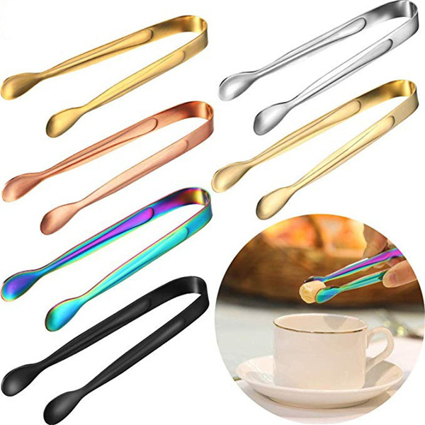 Multicolored Mini Sugar Tongs Small Ice Tongs, Mini Serving Tongs Ice ...