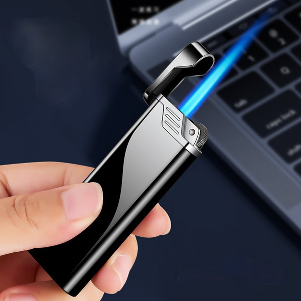 New High Temperature Visible Gas Blue Flame Torch Turbo Lighter Spray ...