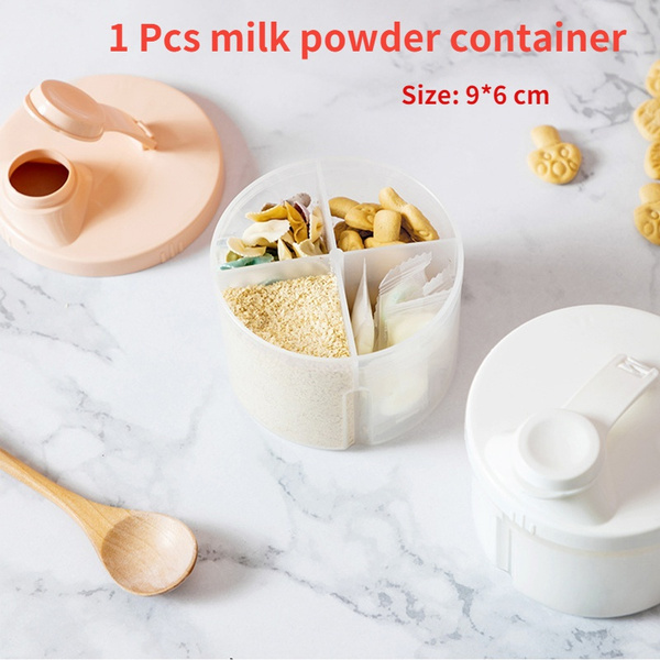 Portable Milk Formula Dispenser Food Container Baby Storage Box Child ...