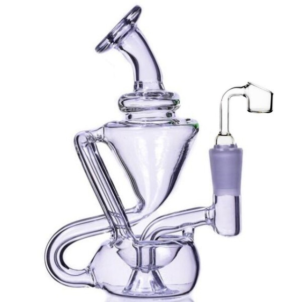 little Recycler Dab Rigs Cheap Small glass Water Pipes Water Pipes ...