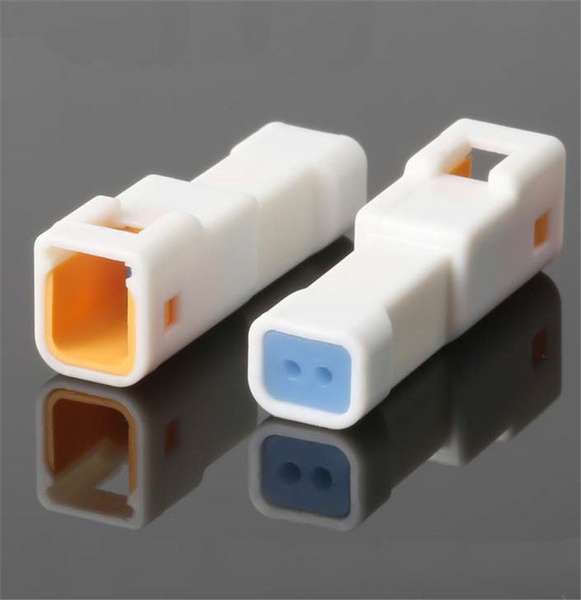 5 Sets 2 Pin Way Male Or Female Connector Plug Housing Wire Connector ...