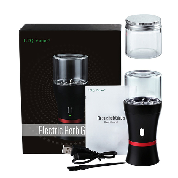 Electric Herb Grinder V2 LTQ Tobacco Crushes Spice Grinders Tool with ...