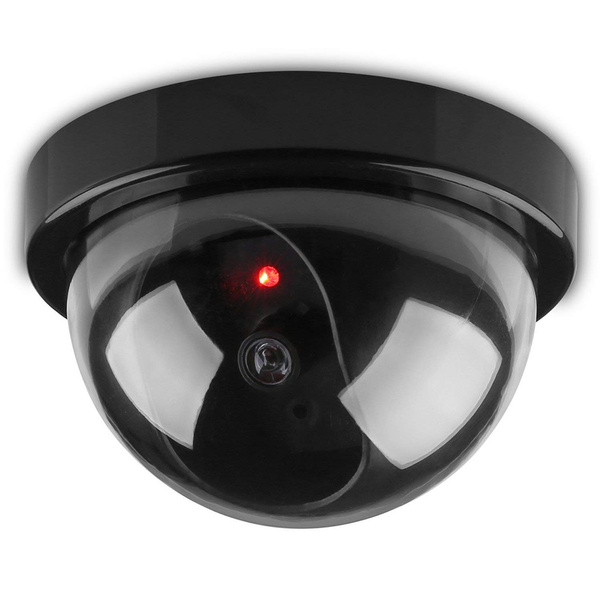 Dummy Camera Fake Dome Camera CCTV Security Camera Indoor With Flashing ...