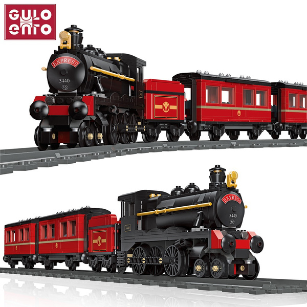 New 789PCS City Steam Locomotive Train Model Building Blocks Rail ...