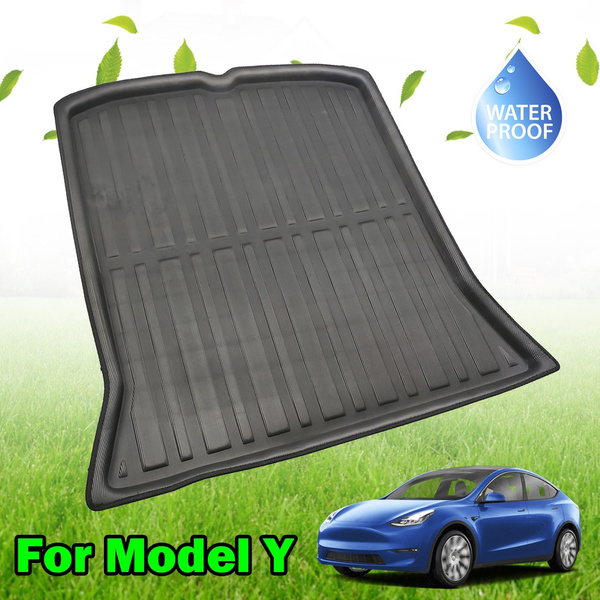 For Tesla Model Y 2020 2021 All weather Boot Cargo Liner Rear Trunk ...