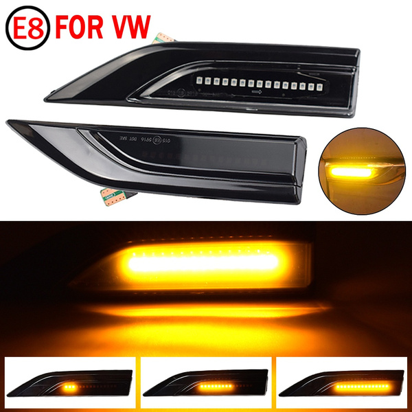 LED Side Marker Turn Signal Light Dynamic Flowing Indicator Blinker For ...