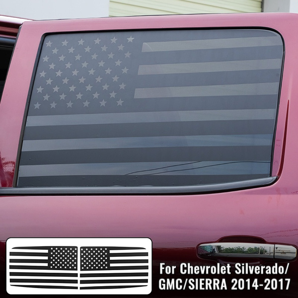 Rear Side Window Sticker Window Cover Trim PVC Sticker for Chevrolet ...