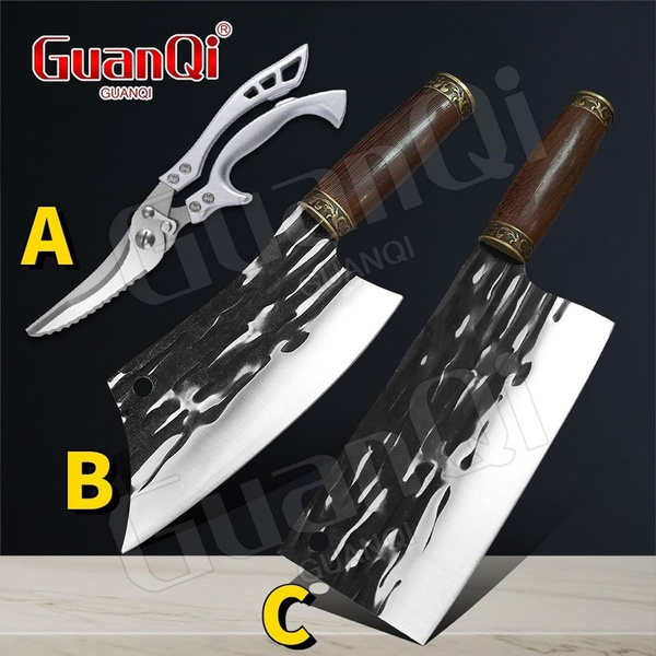 Stainless Steel Chopping Knife Household Vegetable Knife Handmade ...