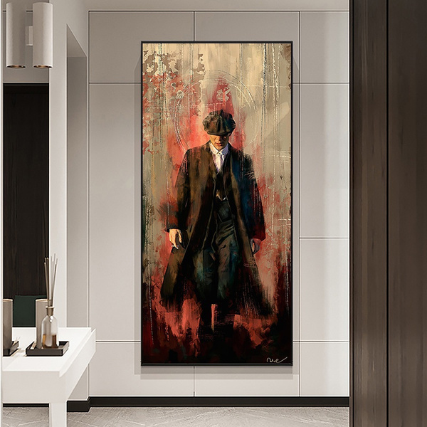 Modern Wall Canvas Printing Home Decoration Art Peaky Blinders Decor ...