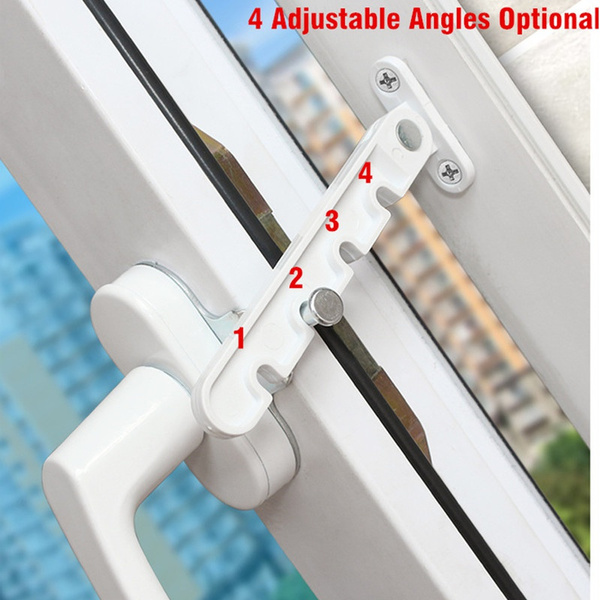4 Adjustable Angles Windows Limiter Latch Casement Window Stopper | Wish