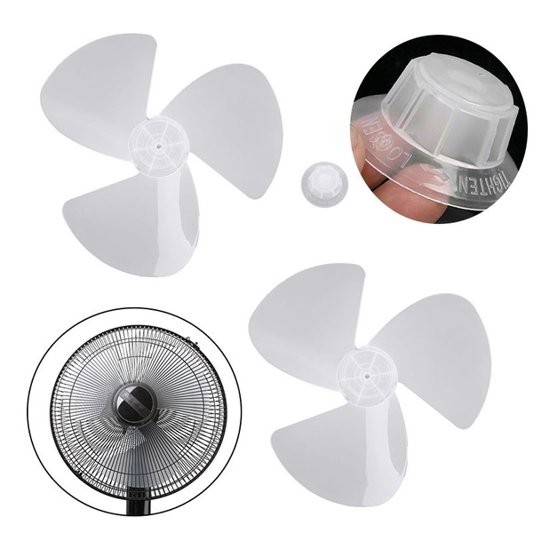 16 inch Plastic Fan Blade 3 Leaves Big Wind Fan Blade Replacement for ...