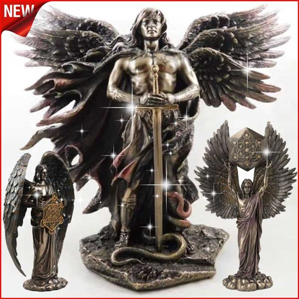 Archangel Metatron Enoch Angel Transformation Religious Statue | Wish
