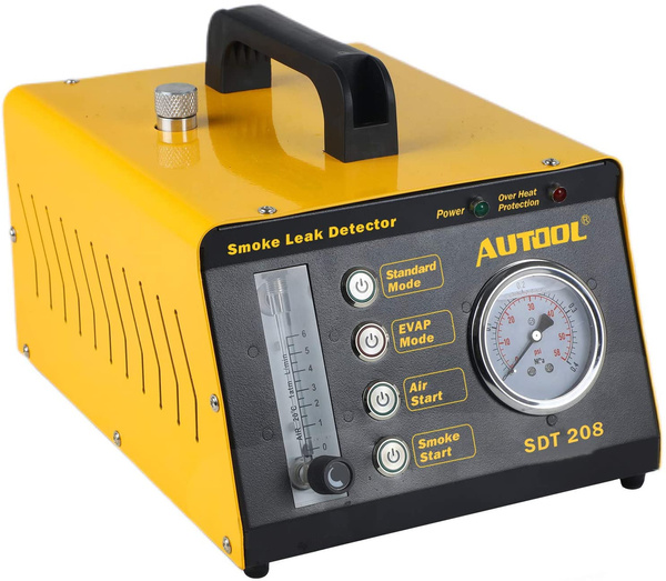 AUTOOL SDT-208 Automotive EVAP Leak Detector, 12V/24V Fuel Leak Tester ...