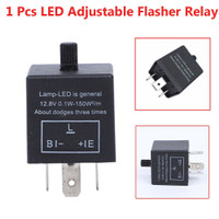 1 Pcs Electronic Led Adjustable Flasher Relay for Turn Signal Light ...