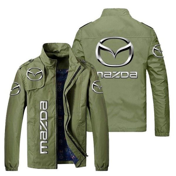Popular Mazda Men's Stand Collar Fashionable Jacket Racing Coat | Wish