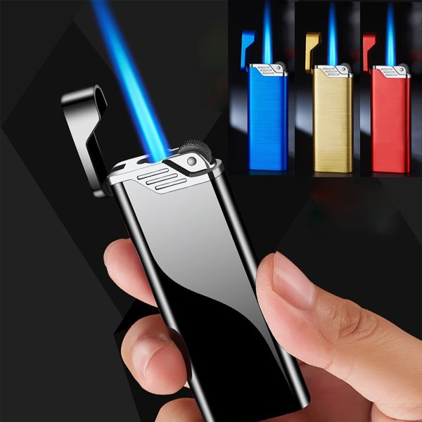 New High Temperature Visible Gas Blue Flame Torch Turbo Lighter Spray ...