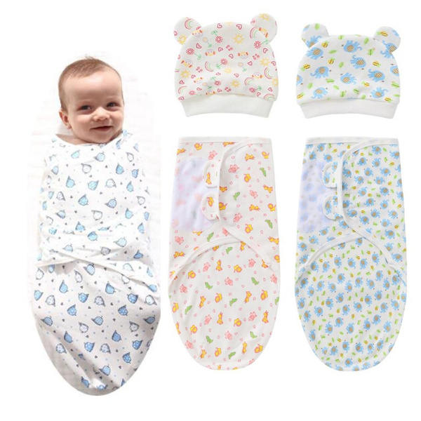 Baby Soft Sleeping Bag Baby Swaddle Wraps Newborn Supplies Blankets ...