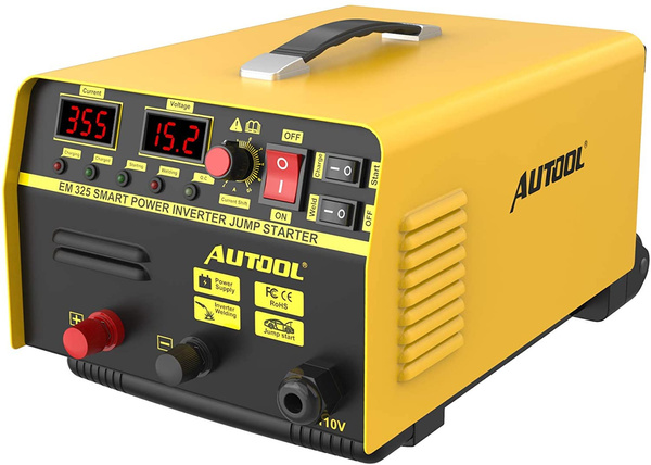 3 IN 1 IBGT Inverter Welder AUTOOL EM325 Smart Inverter Jump Starter ...