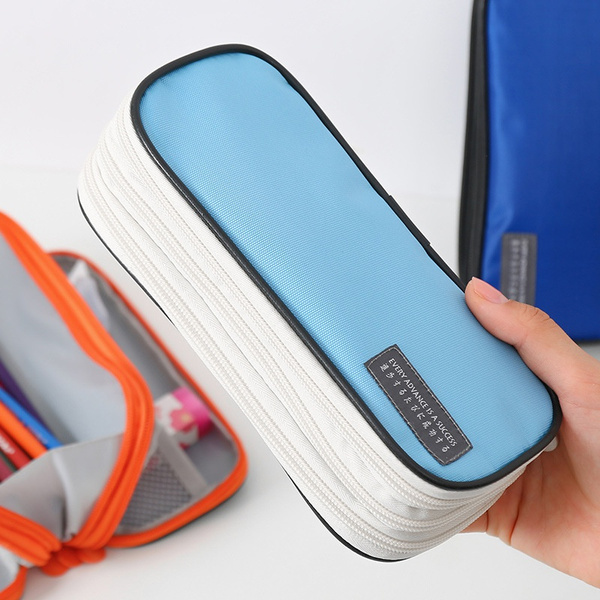 New Multi Purpose Three-layer Large Capacity Waterproof Pencil Case ZTY ...