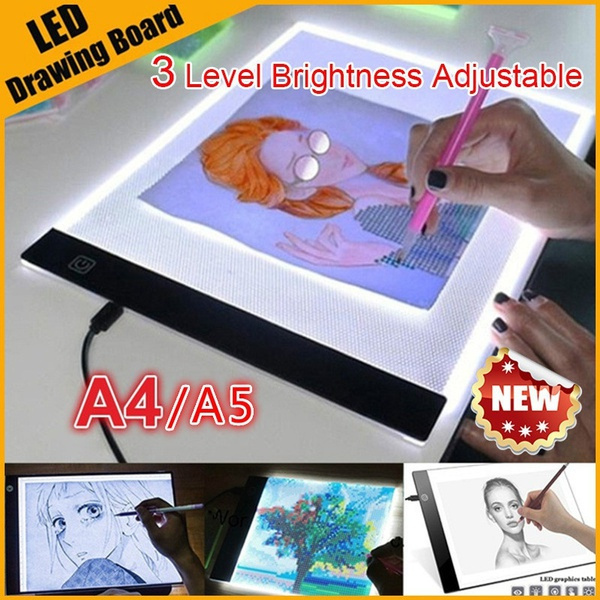 New Upgrade A4/A5/A6 LED Painting Pads Digital Graphics Pad LED ...