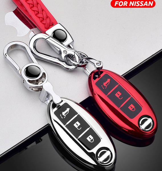 Soft TPU Car Remote Key Case Cover Shell Nissan Qashqai X-Trail T32 T31 ...