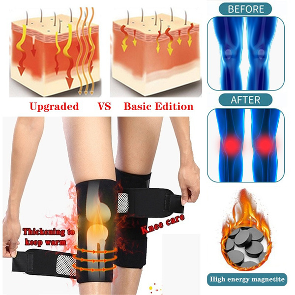 2021 Upgraded version Magnetic Therapy Large Range Knee Protector Self ...