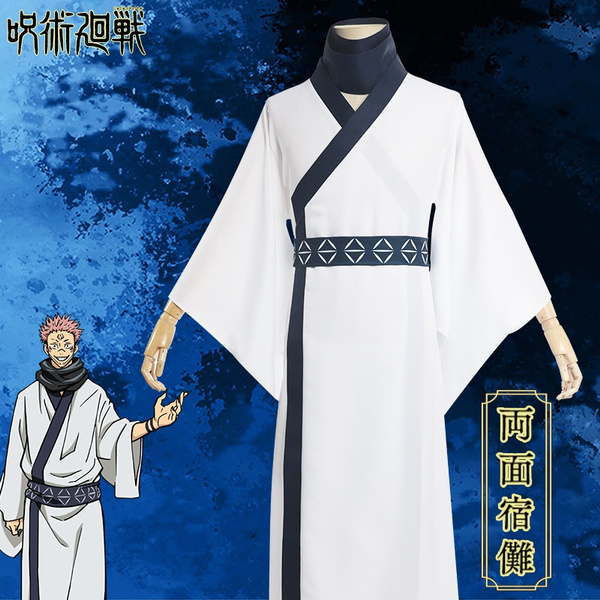 Unisex Japan Anime Jujutsu Kaisen Cosplay Costume Ryomen Sukuna Uniform ...