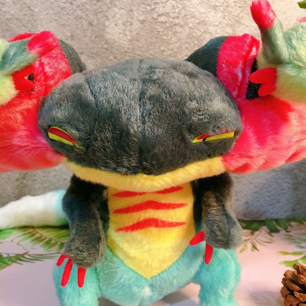 Fluffy Galar Dragapult*Plush Doll Stuffed Animal Toy Sword Shield Poke ...