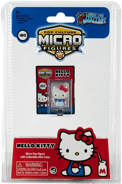 World’s Smallest Hello Kitty® Pop Culture Micro Figures - Blue Classic ...
