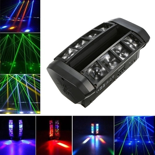 AC110 130V 80W RGBW 7 13 Channels Led Stage Lights Fixture Suported DMX512 Sound Activated AC110 130V 80W RGBW 7 13 Channels Led Stage Lights Fixture Suported DMX512 Sound Activated