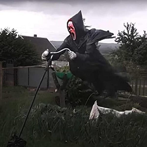 New Creative Garden Ghostface Scream Scarecrow Yard Hanging Scary ...