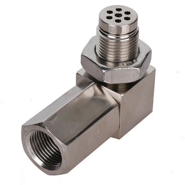 Angle O2 Sensor Spacer Adapter Check Engine Light CEL Check Bung Mini ...