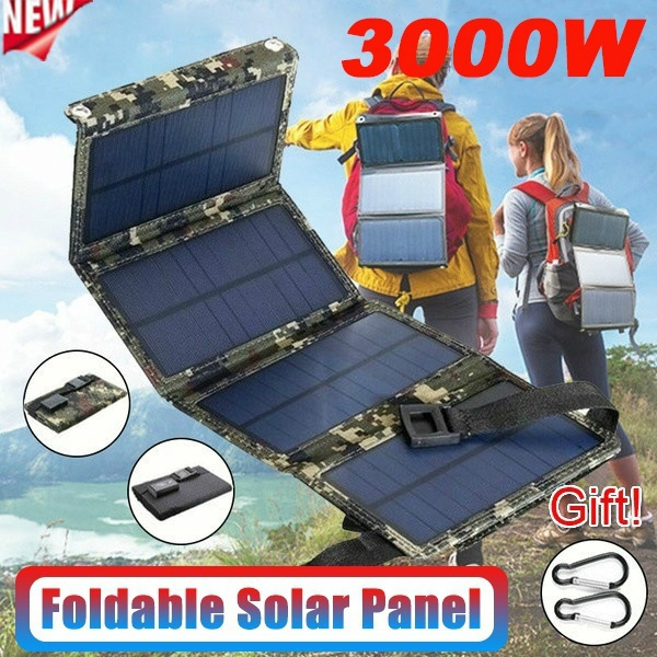 Outdoor Sunpower Foldable Solar Panels Cells 5.5V Waterproof Portable ...