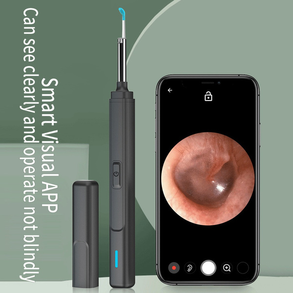 Smart Wireless Ear Wax Removal Intelligent Visual Picker Camera HD ...