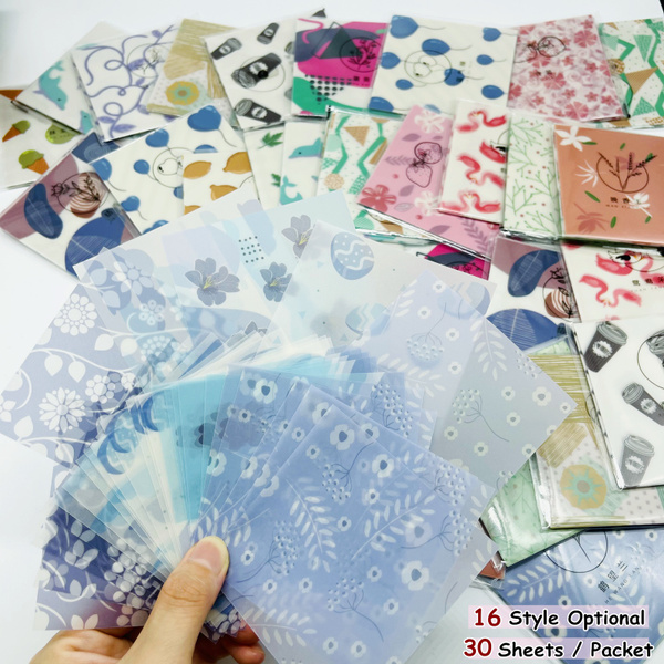 Sulfuric Acid Paper Translucent Memo Paper 30 Sheets/set Journal ...