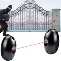 2PCS Single Beam Infrared on-beam Detector, Automatic Door Light Sensor ...