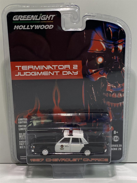 Terminator 2 Judgment Day 1987 Chevrolet Caprice 1:64 Greenlight 44890F ...