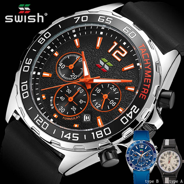 Top Brand Luxury Men Quartz Watch Sport Chronograph Watch Sport ...