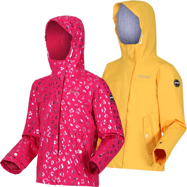Regatta Kids Childrens Bibiana Waterproof Hooded Outdoor Summer Jacket ...