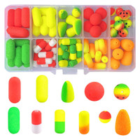 75Pcs/box Foam Fishing Float Strike indicator fly fishing Pompano Rigs ...