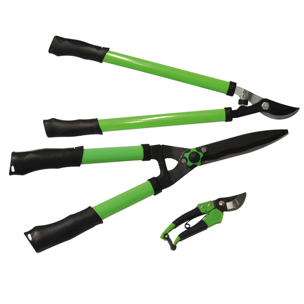 Garden Shears Set 3 pcs Gartenschere Tuinschaar Cisailles de jardinier ...