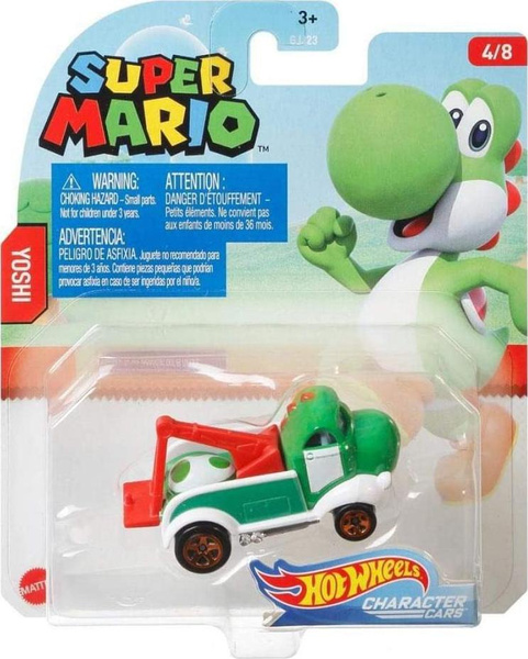 Hot Wheels Super Mario Light Blue Yoshi Character Cars | Wish