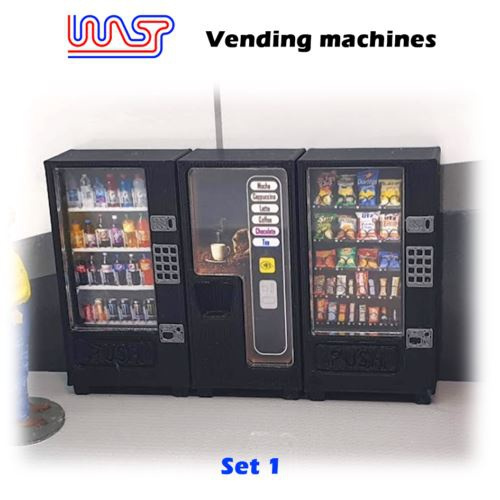 Slot Car Scenery Vending Machine Set of 3 1:32 Scale new WASP | Wish